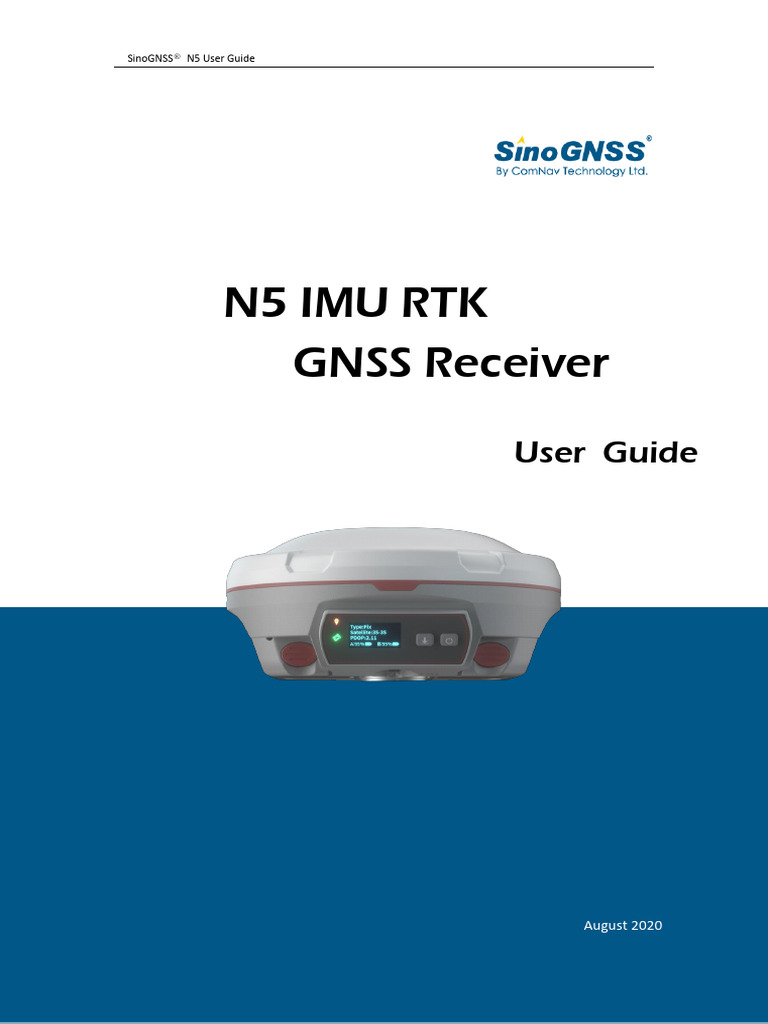 _sino_gnss_n5 | PDF | Rechargeable Battery | Bluetooth