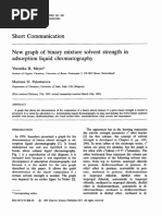Solvent Miscibility and Polarity Chart | PDF