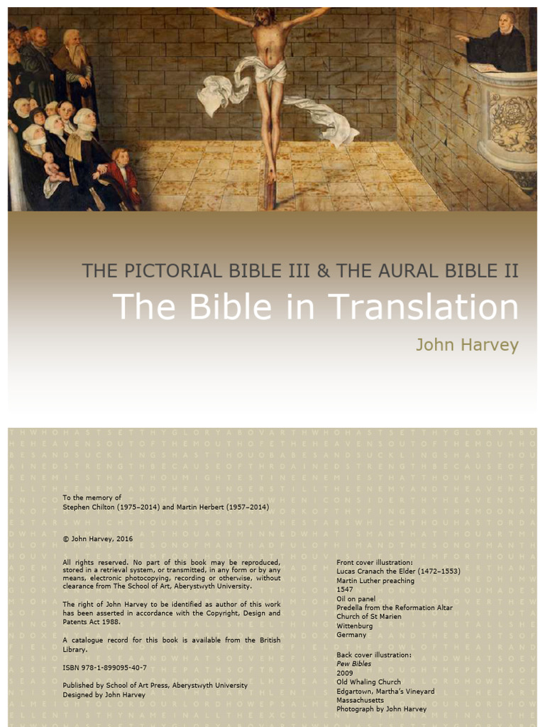 The Pictorial Bible III and The Aural Bi | PDF | Tetragrammaton | Bible