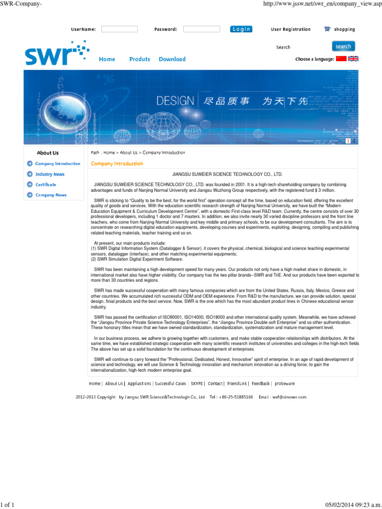 SWR PAGINA WEB | PDF | Voltage | Electrical Network