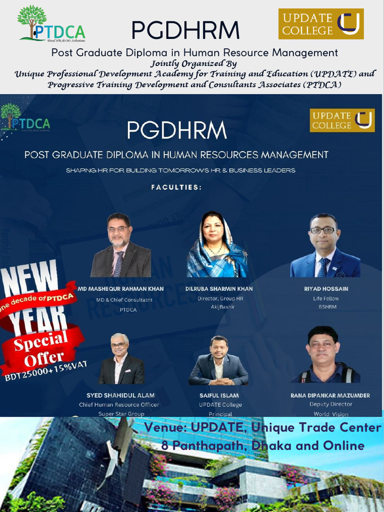 PGDHRM Course Outline | PDF | Human Resource Management | Applied ...