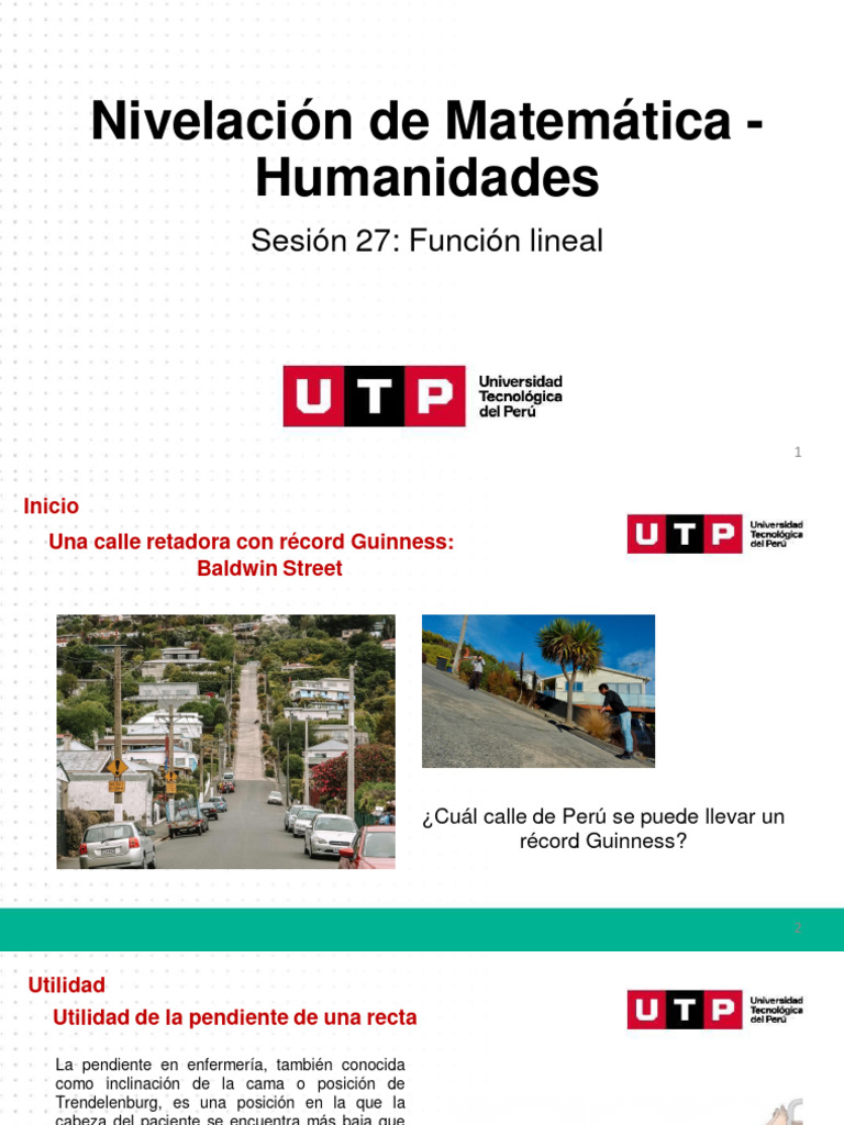 S14 S01+-+funci | PDF | Pendiente | Función (Matemáticas)