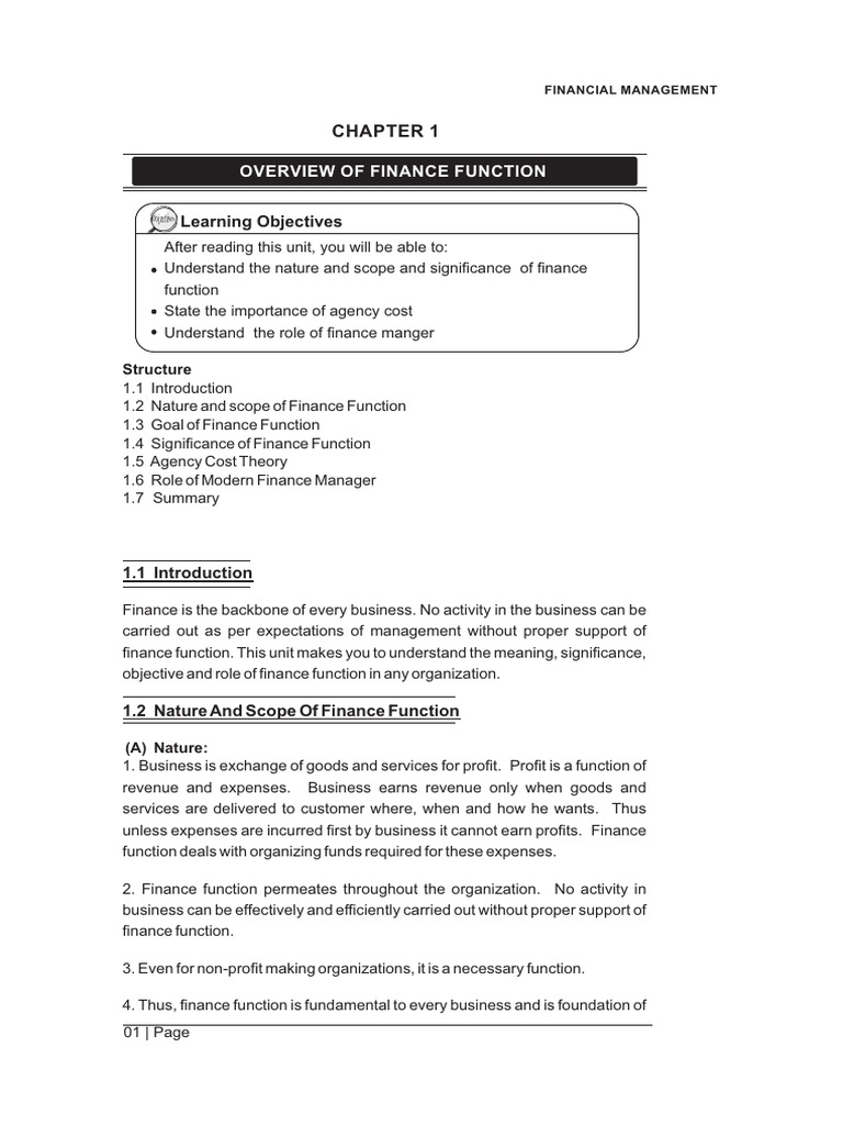 Financial Management | PDF | Stocks | Production Function