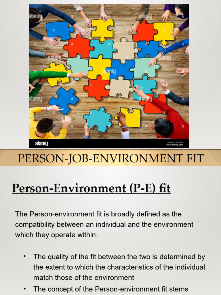 Organisational+Effectiveness+III+ +person Environment+Fit+Slides+WP ...