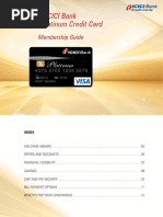 Credit Card Brochure | PDF | Credit Card | Debit Card