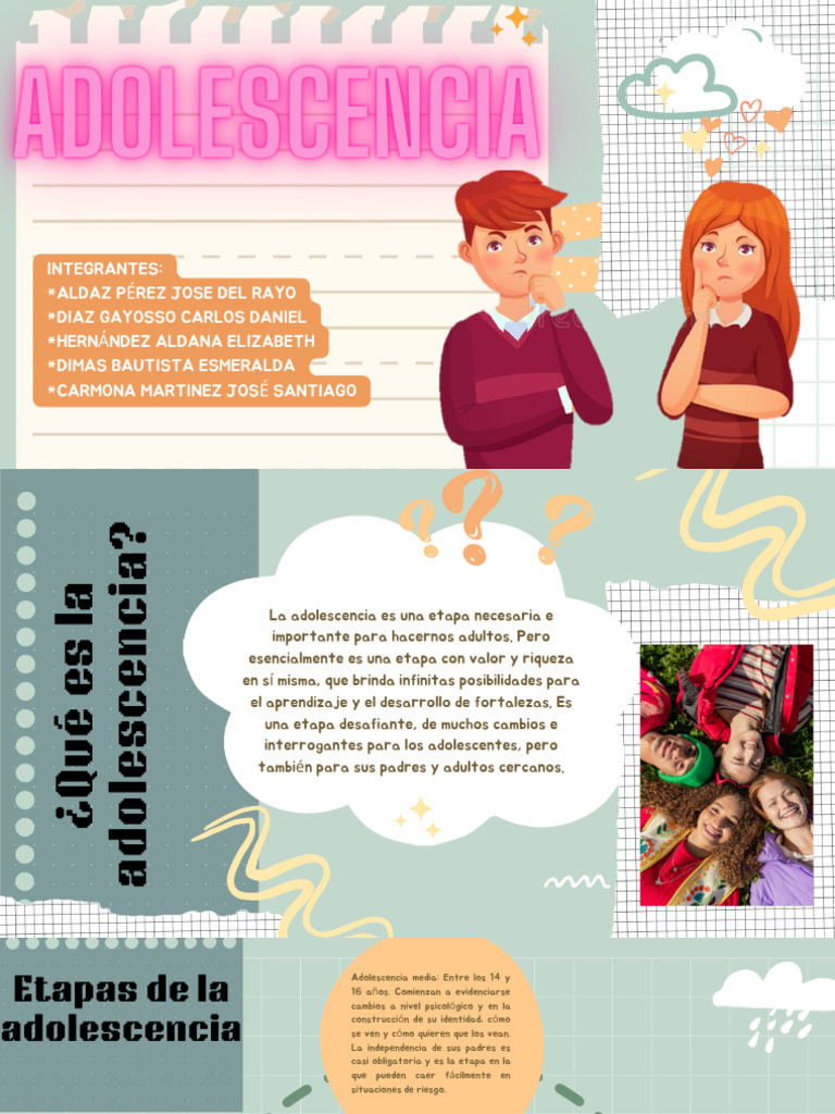 Adolescencia 7°C | PDF | Adolescencia | Instituciones sociales