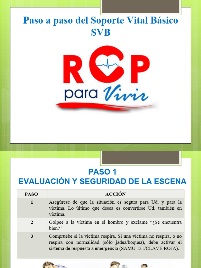 Pasos de RCP | PDF