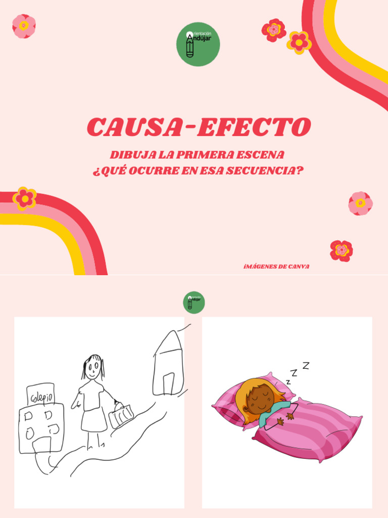 Causa Efecto Dibuja La Imagen Inicial y Relata El Suceso | PDF