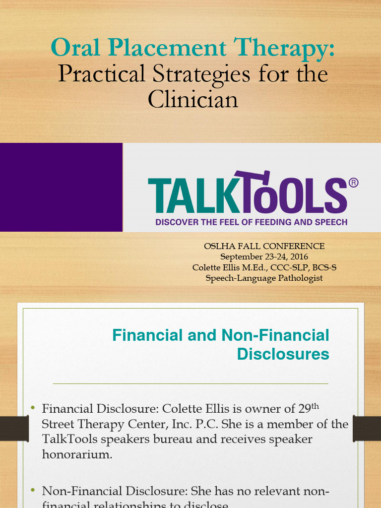 Oral_Placement_Therapy_Pract | PDF | Tongue | Lip