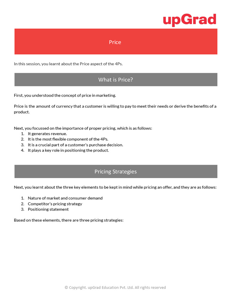 Module 2 Session 2 | PDF | Copyright | Pricing Module 2 Session 2 | PDF | Copyright | Pricing