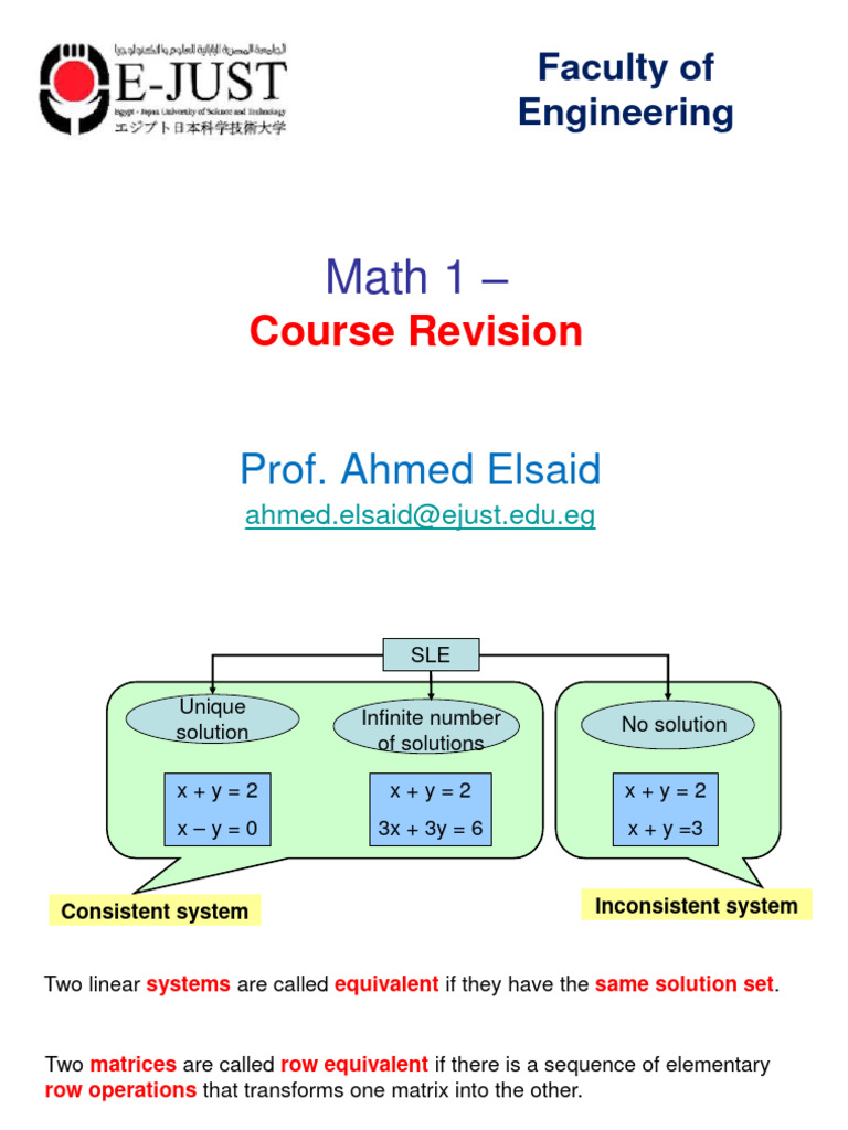 Lec7 Revision | Download Free PDF | Mathematical Physics | Functions And Mappings