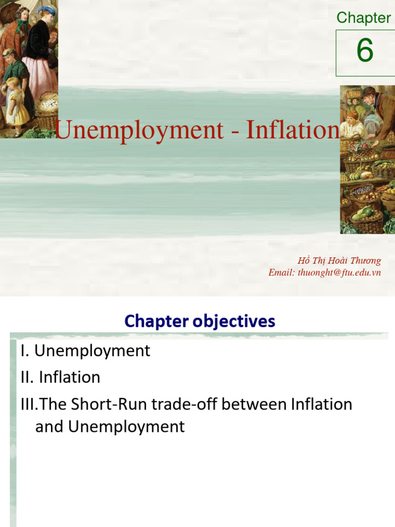 Chapter 6 Unemployment - Inflation | PDF | Inflation | Unemployment