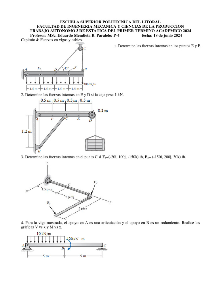 TA-3 Mec Vect 2024a-P5 | PDF | Ciencia y matemáticas