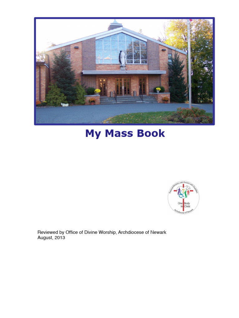 My Mass Book: A Guide to Participation | PDF | Lord's Prayer | Eucharist