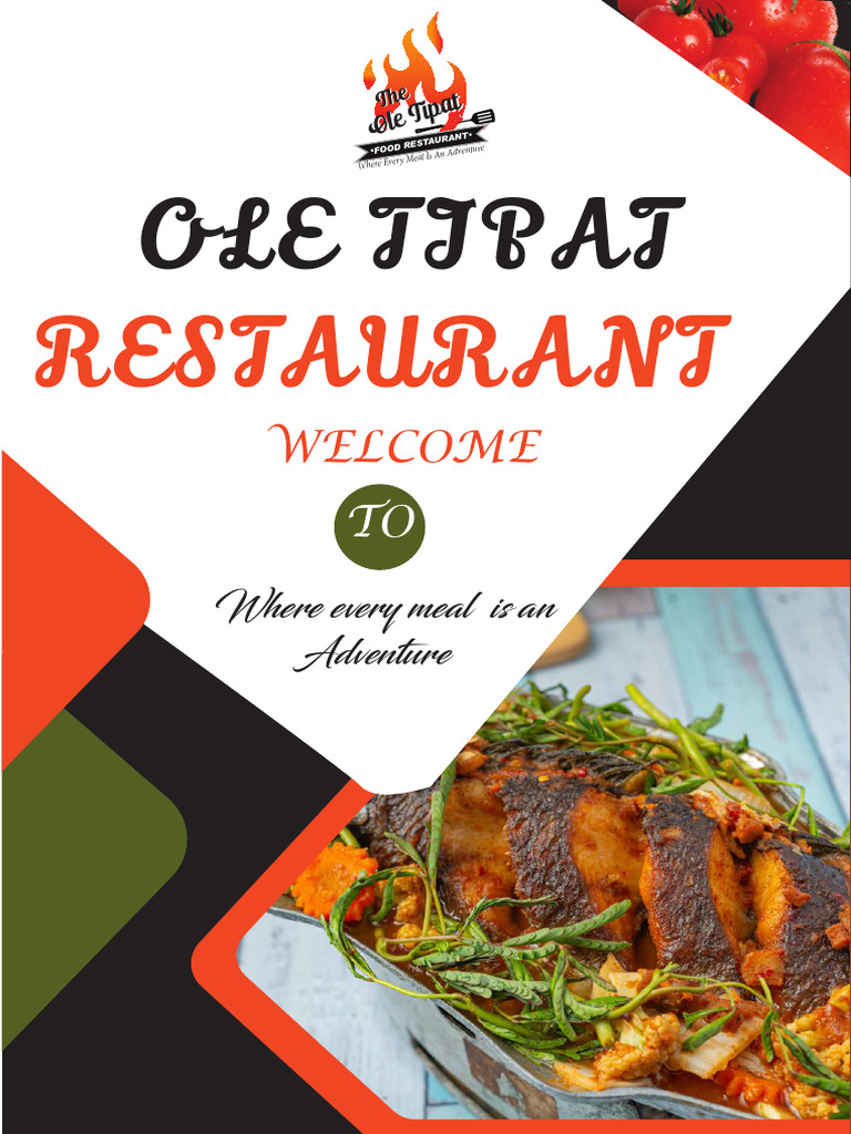 menu kareen final_compressed | PDF | Meal | Food And Drink Preparation