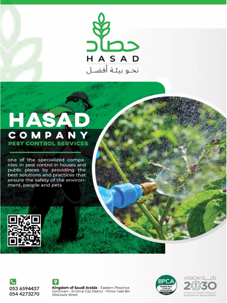 Pest Control Quotation the Big o Donut Al-Ahsa | PDF | Pest Control ...