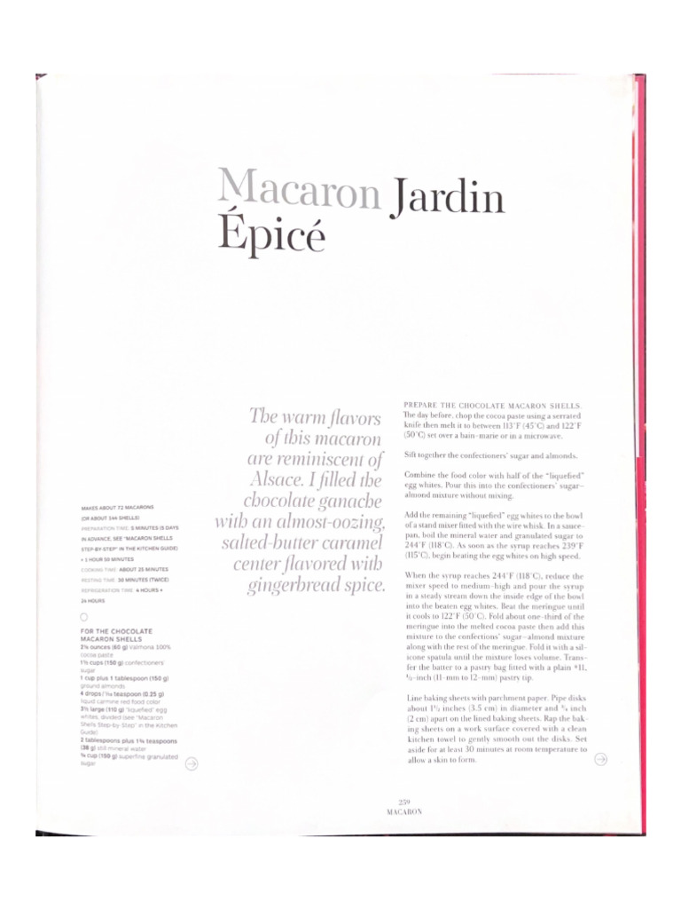 Macaron Jardin | PDF