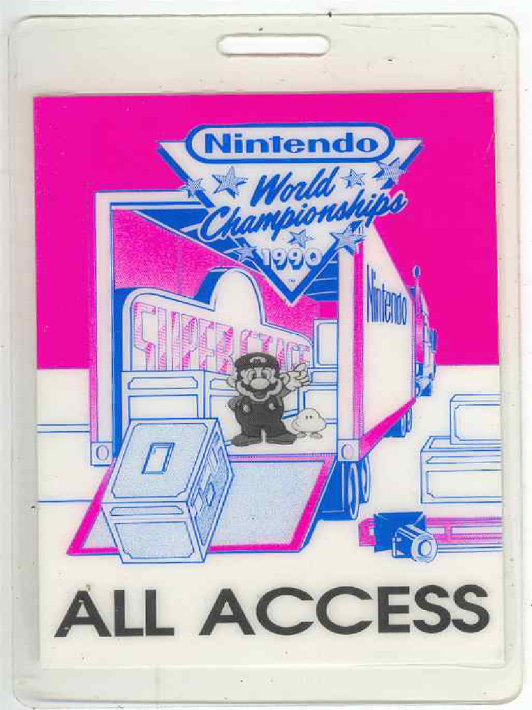 Nintendo World Championships 1990 (All Access Pass) | PDF