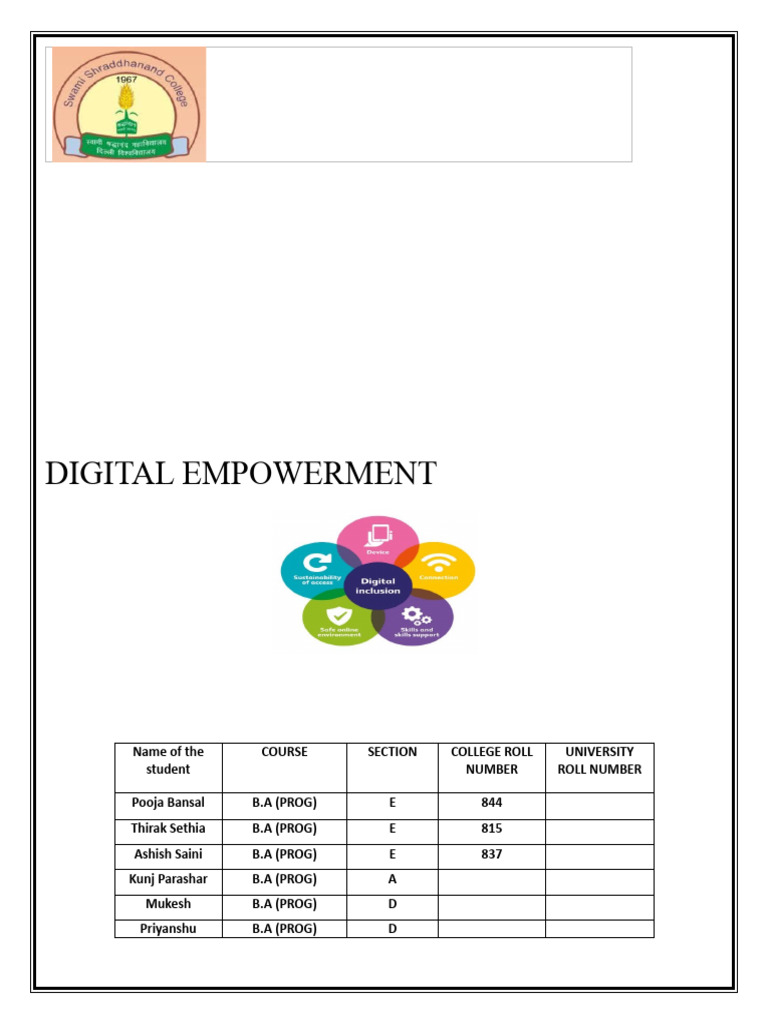 Digital Empowerment | PDF