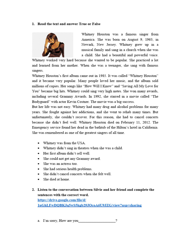 Practice For The Final Written Exam | PDF