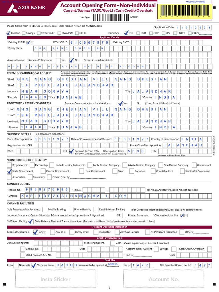 Smart - PDF - Ca 2 | PDF | Banks | Transaction Account