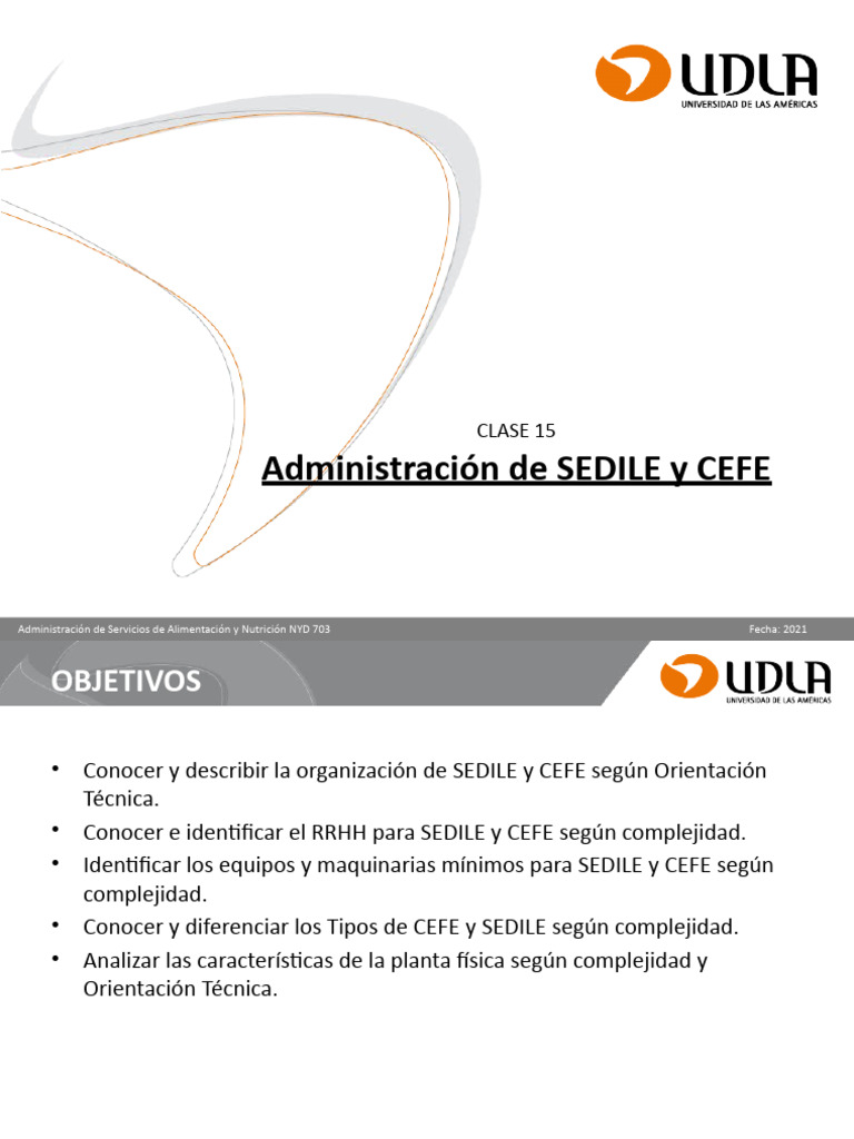 Clase 15 Sedile y Cefe 2024 | PDF | Sistema de manejo de calidad ...