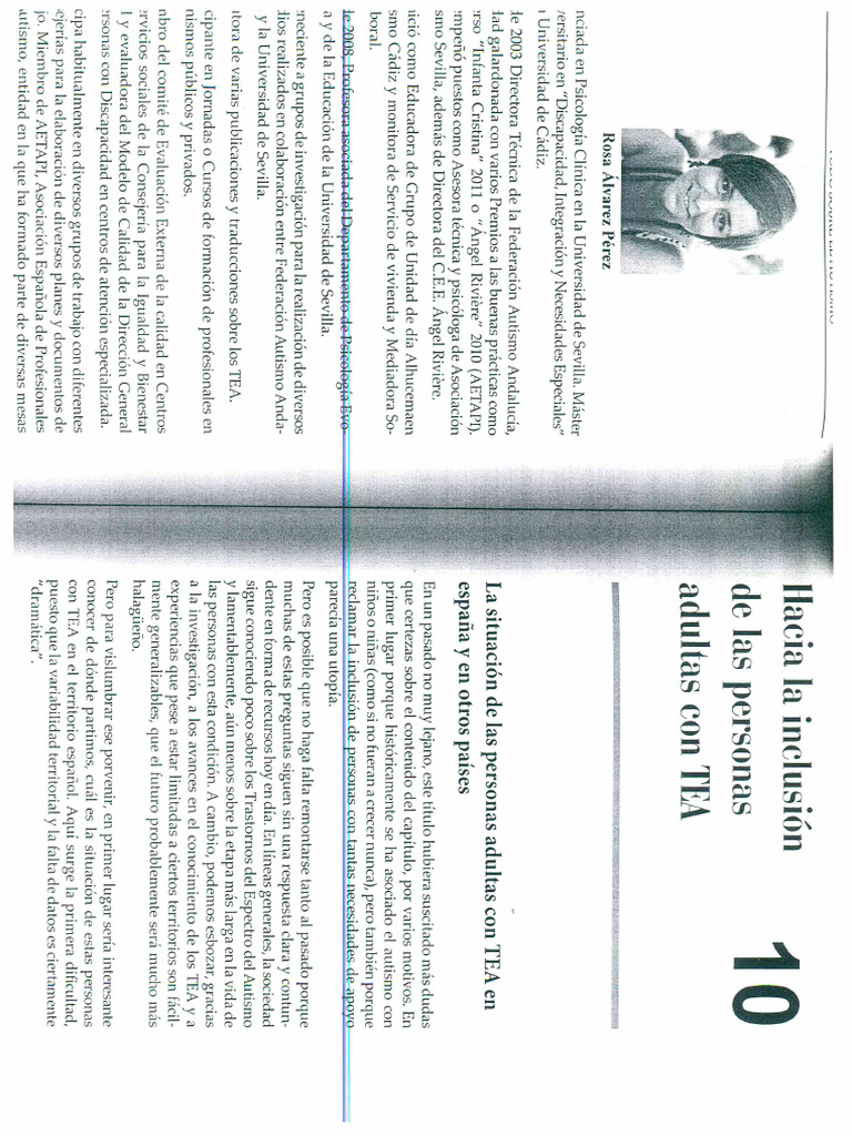 Todo Sobre El Autismo - Capítulo 10 | PDF