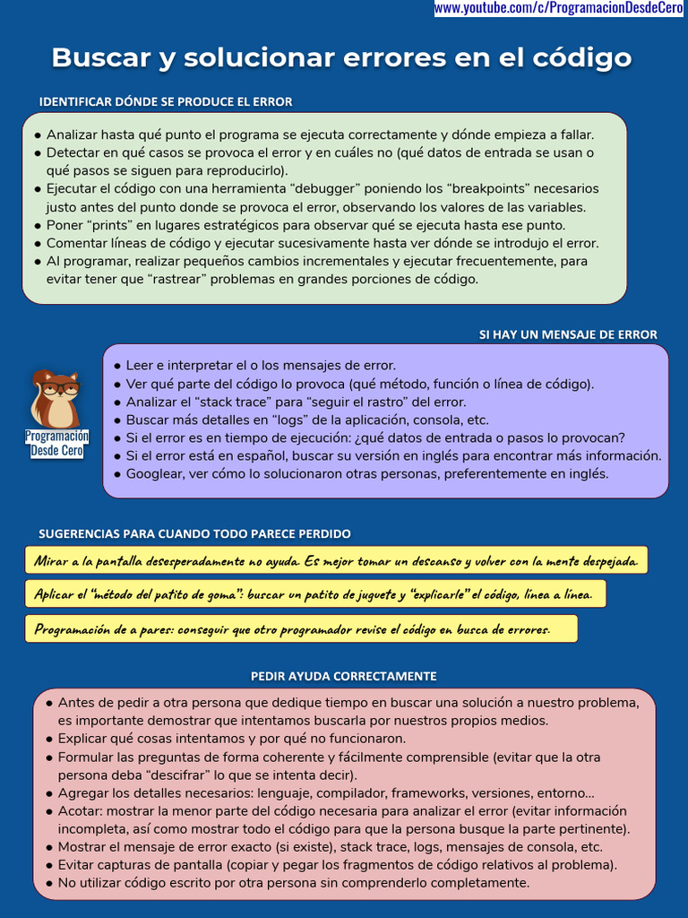 Errores en El Codigo | PDF | Lenguaje de programación | Programación de ...