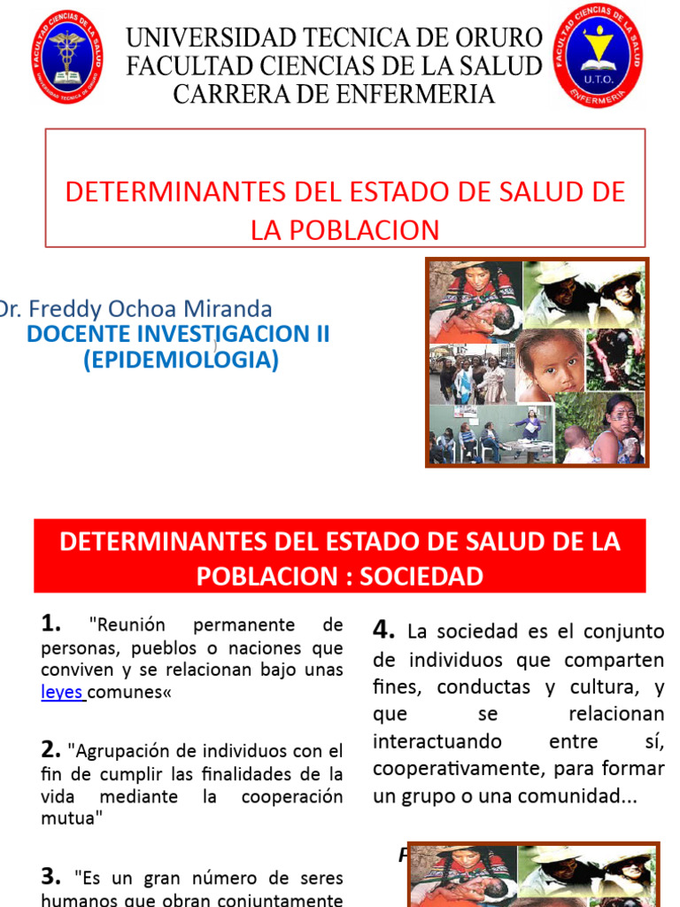 Tema #6. Determinanate de La Salud | PDF | Contaminación | Biología