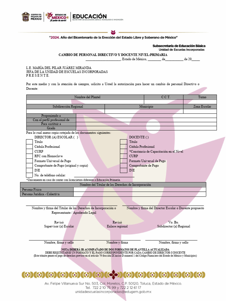 CAMBIO PPR-2024 - Ve | PDF