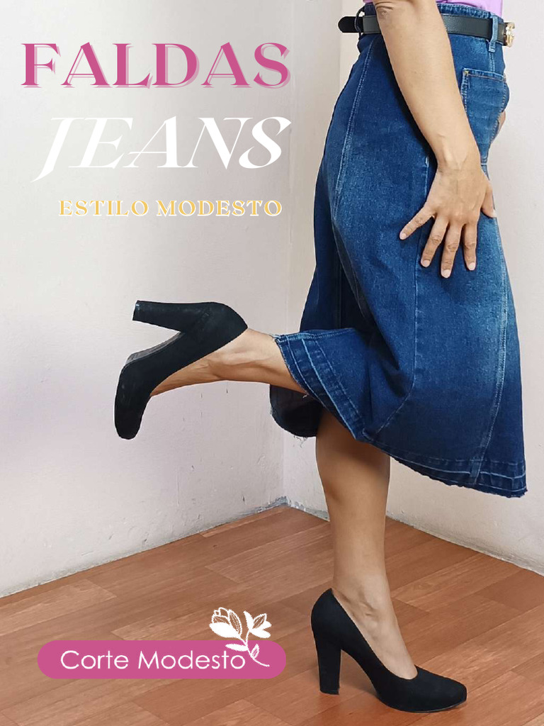 Faldas Jeans Corte Modesto | PDF | Falda | Softlines (venta minorista)