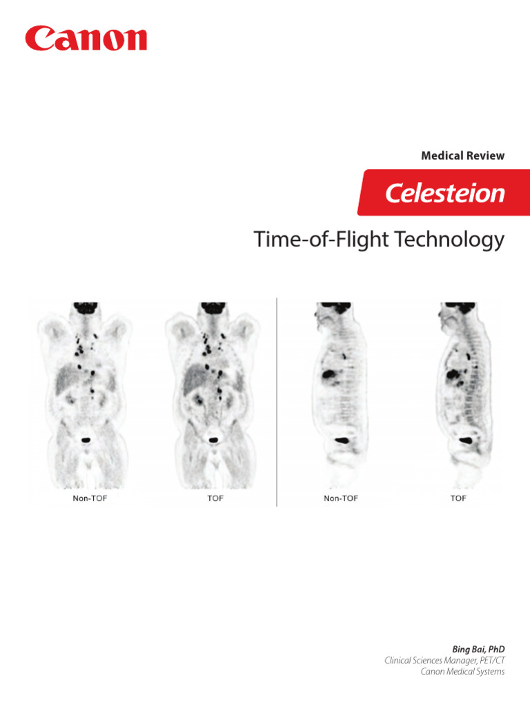 Copia de Celesteion PET-CT - Time-of-Flight Technology | PDF | Positron ...