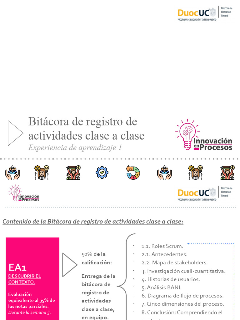Bitacora para Innovacion en Procesos | PDF | Calidad (comercial ...