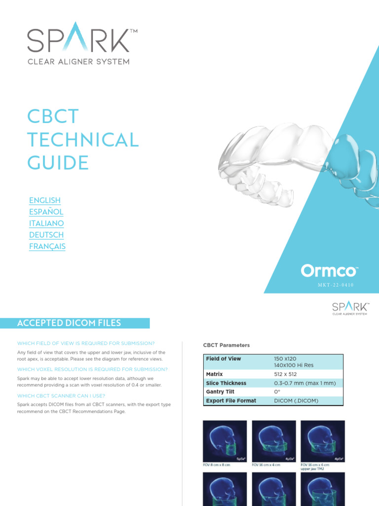 Spark CBCT Technical Guide | Download Free PDF | Computer File | Software