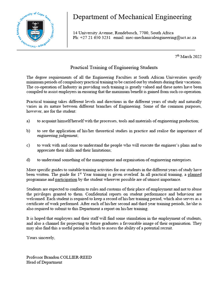 Practical Training Handout 2022 | PDF | Welding | Construction