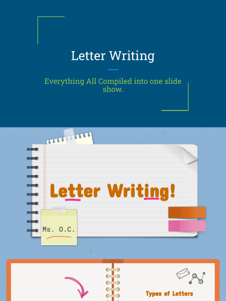 Comprehensive Guide to Letter Writing | PDF | Human Communication ...