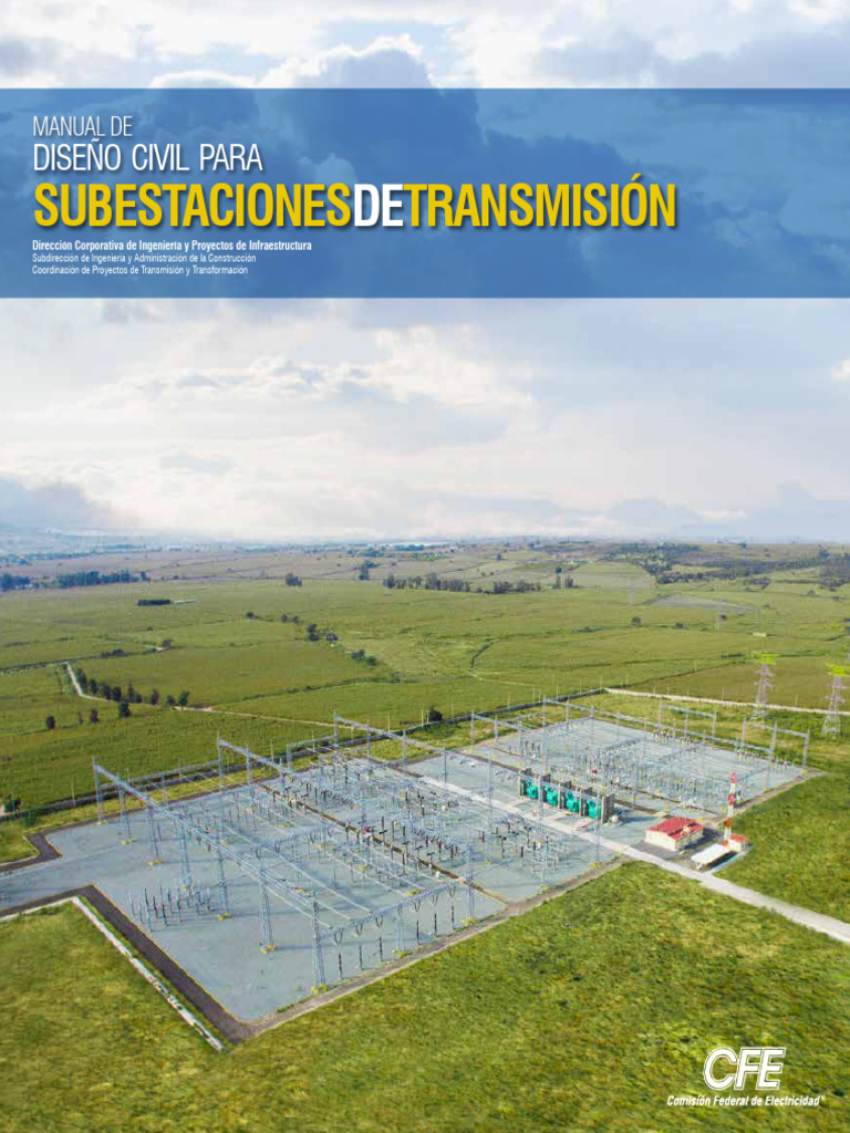 5_Manual de Diseño Civil Para Subestaciones de Transmisión | PDF | Fundación profunda | México