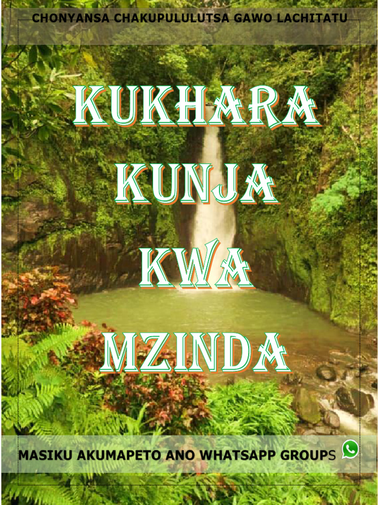 Kukhara Kunja Kwa Mzinda | PDF | Cooking, Food & Wine | Wellness