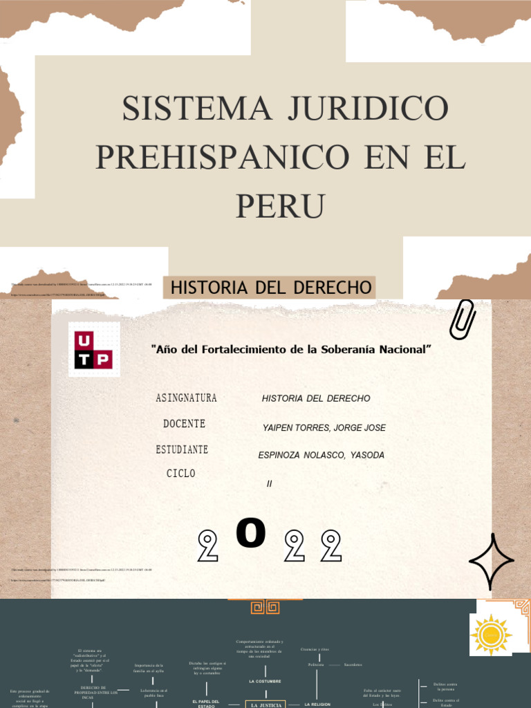 Historia Del Derecho PDF | PDF | Imperio Inca | Justicia