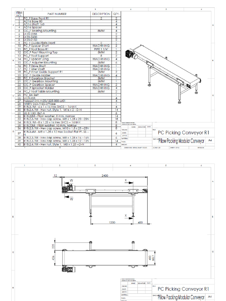Picking Conveyor | PDF
