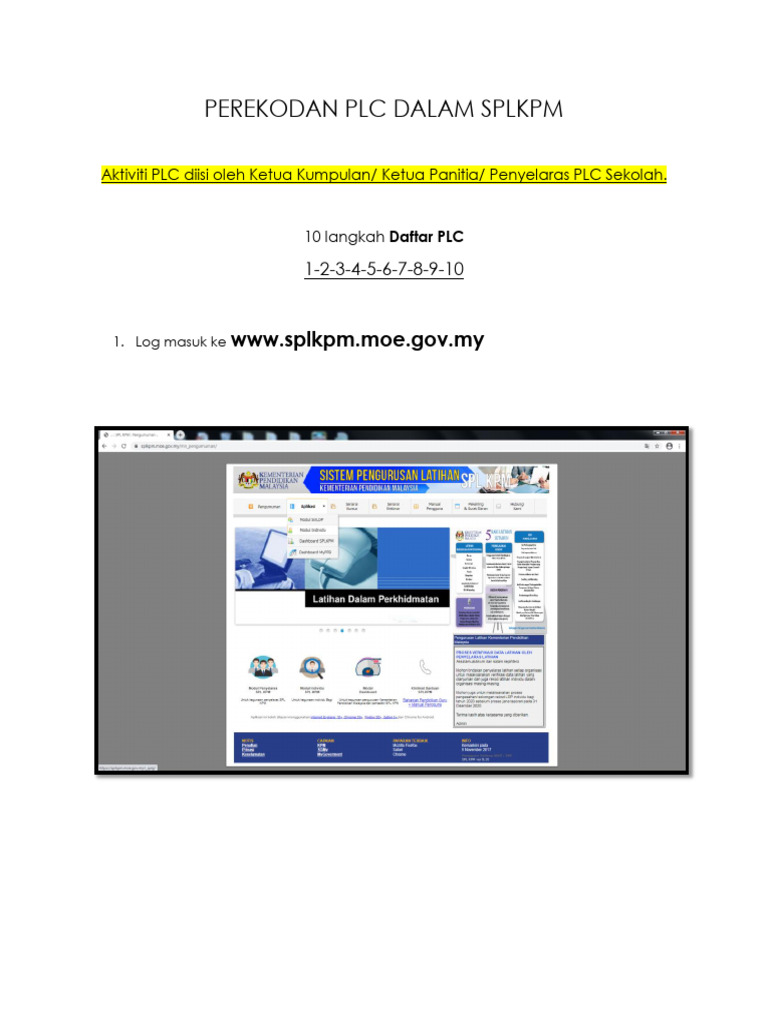 CARA KEY IN PLC Sah | PDF