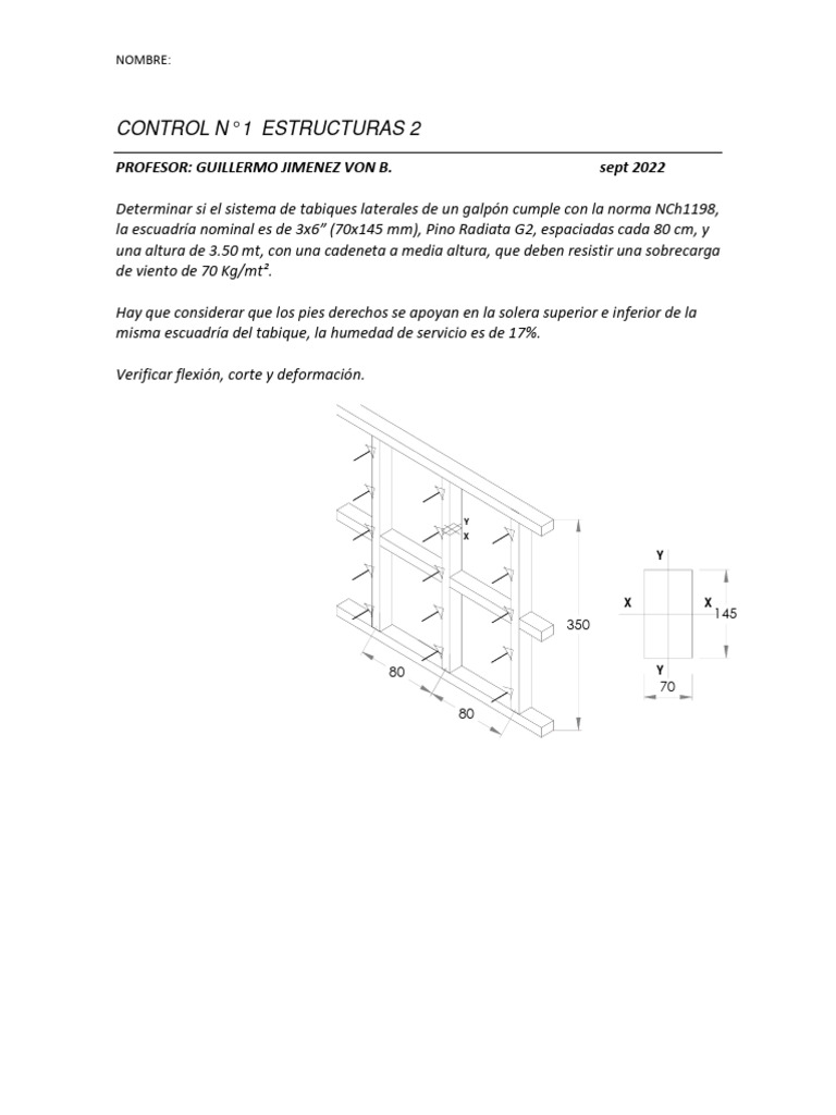 Estructuras 2 C1 02-22 | PDF