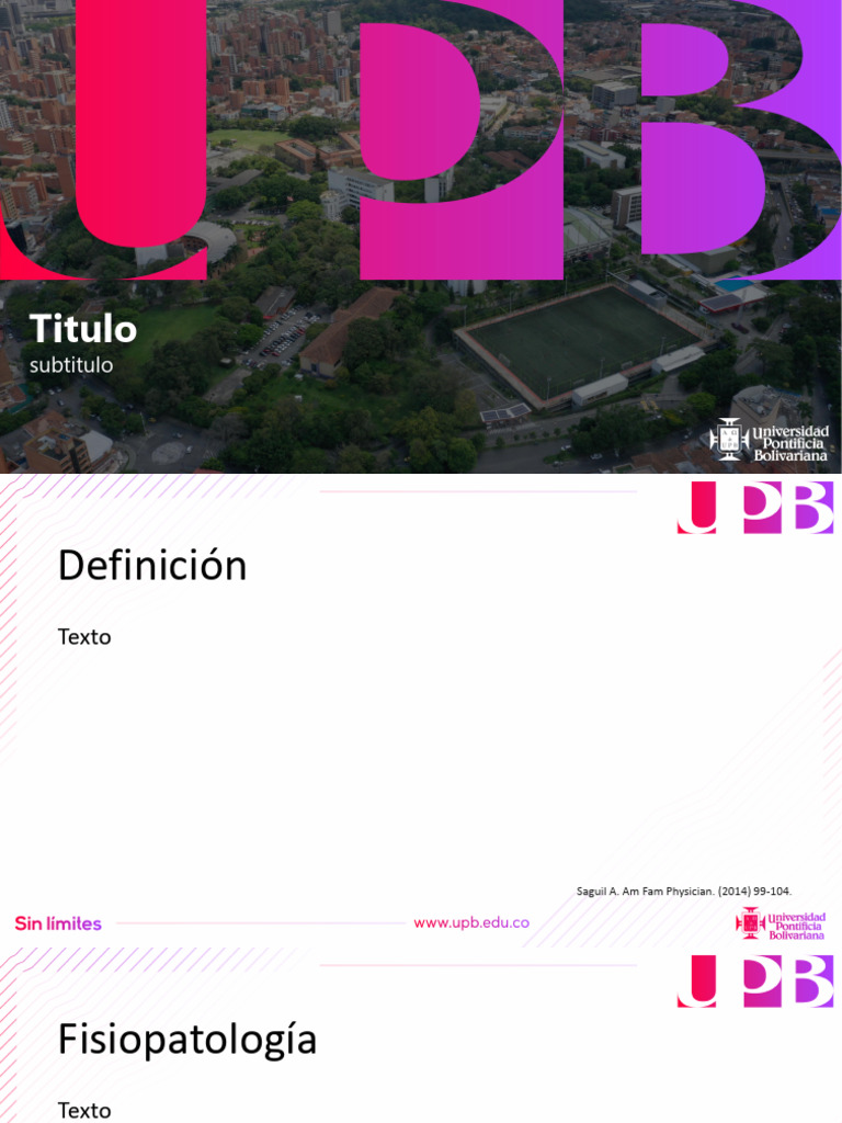 Plantilla PPT UPB | PDF