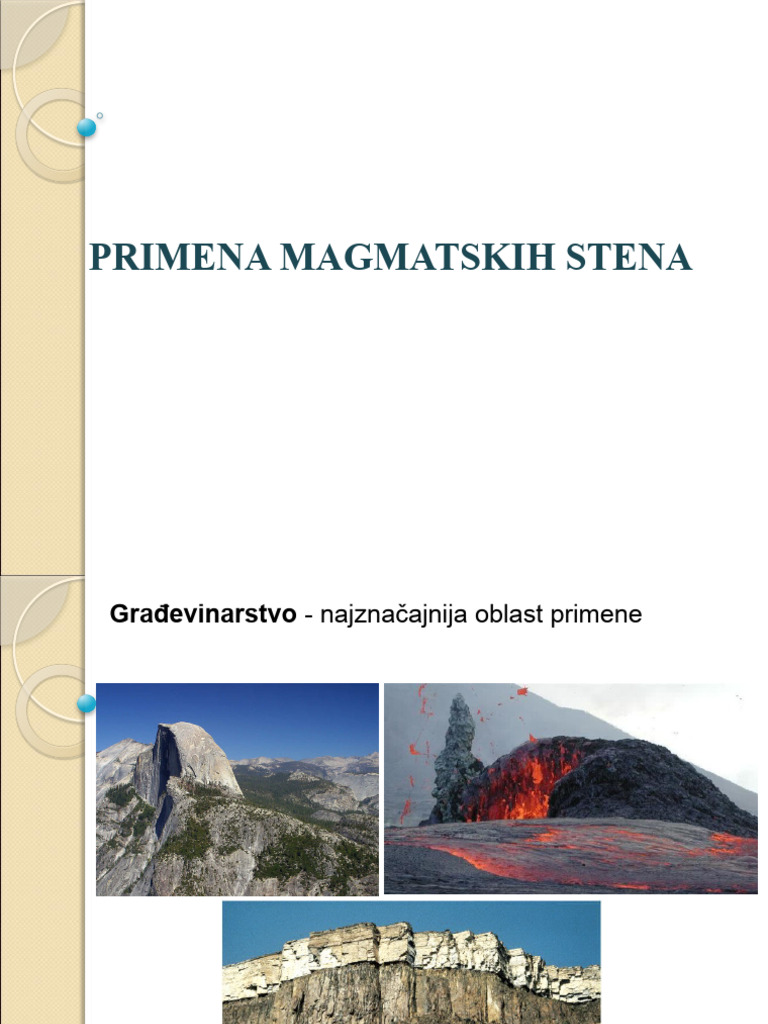 Primena Magmatskih Stena | PDF