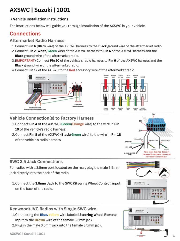 Axswc Suzuki 1001 PDF | PDF