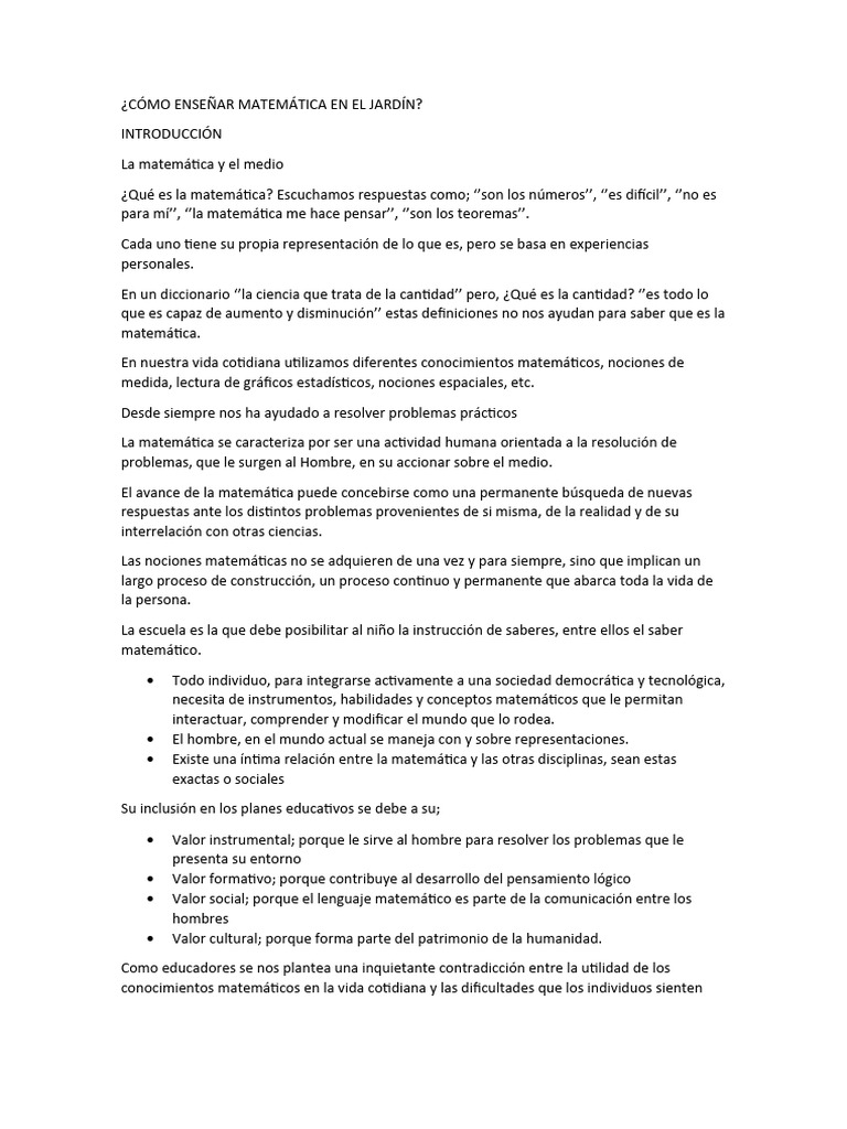 1 Cap 0 y Cap 1 | PDF | Maestros | Enseñando