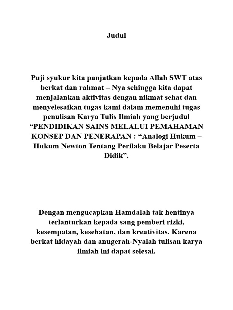 Contoh Abal | PDF | Agama & Spiritualitas