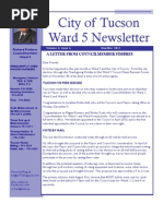 Tucson Vice Mayor Richard Fimbres' Ward 5 Newsletter - December 2018 ...