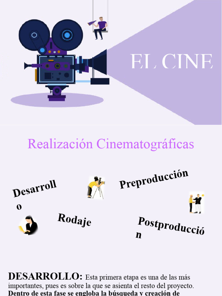 Etapas y Elementos del Cine | PDF | Cinematografía | Vídeo