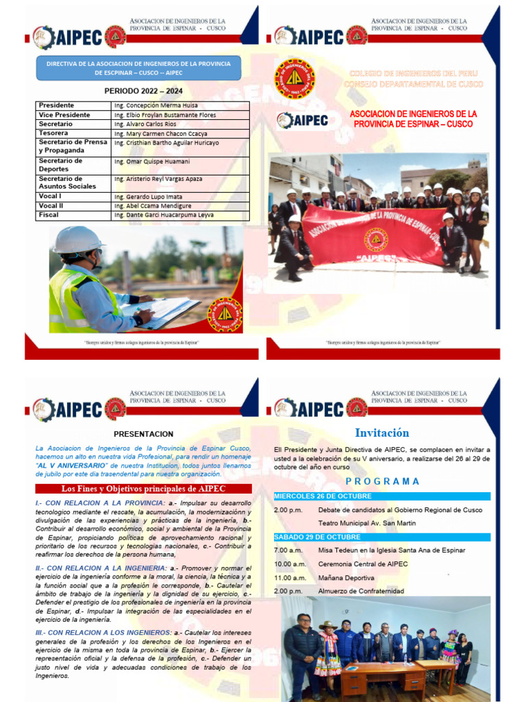DIPTICO AIPEC 2022 | PDF | Science